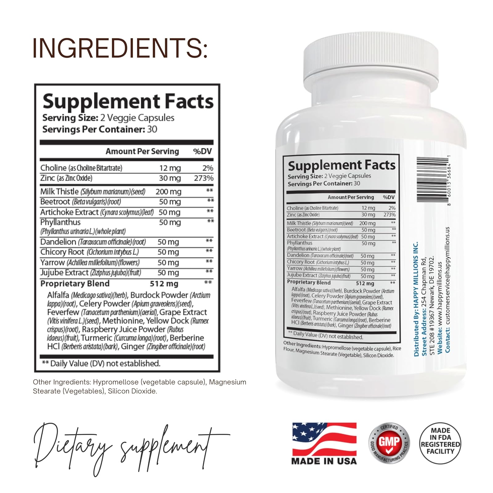 Natural liver cleanse supplement