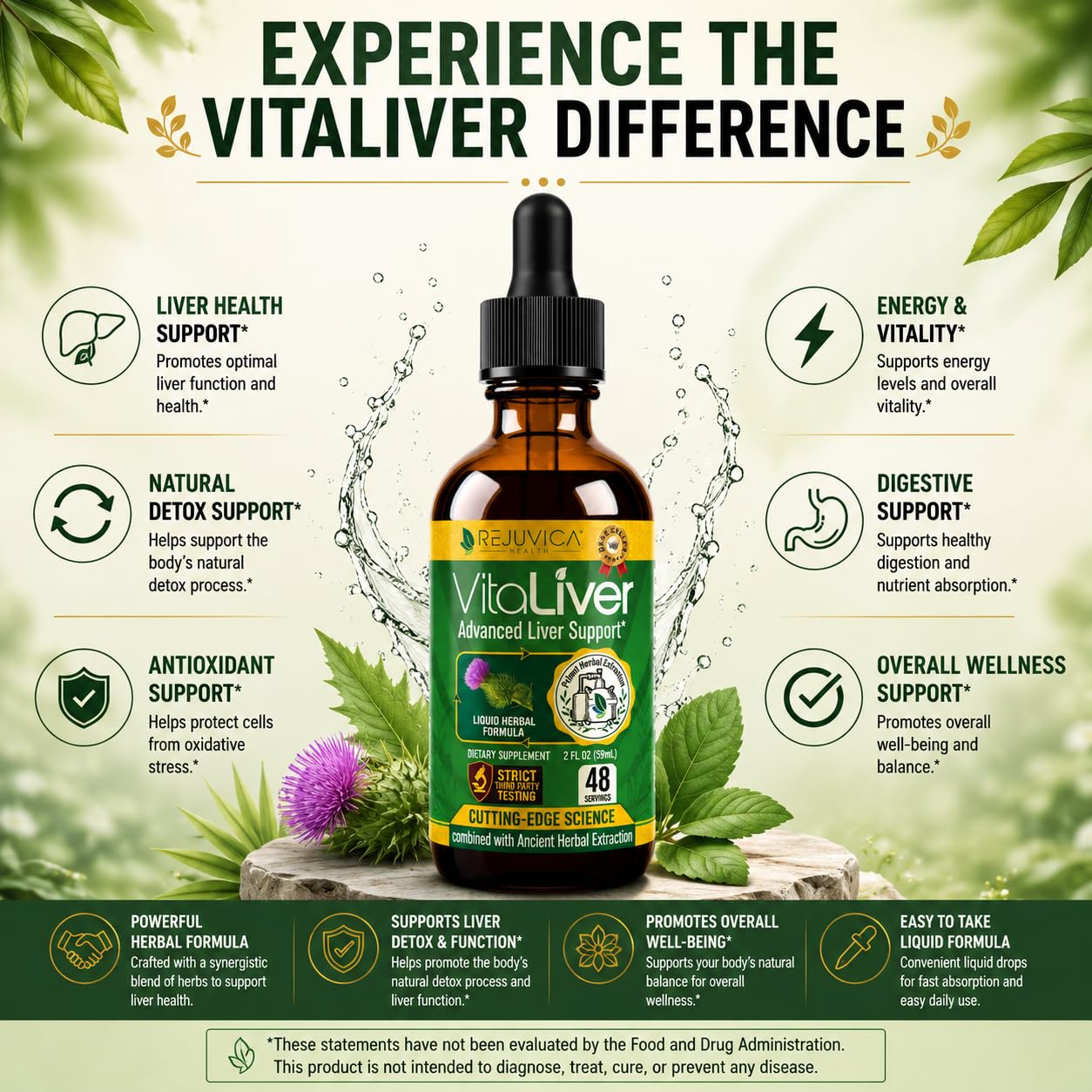 Natural liver cleanse with artichoke extract