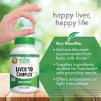 Natural liver cleanse with Milk Thistle