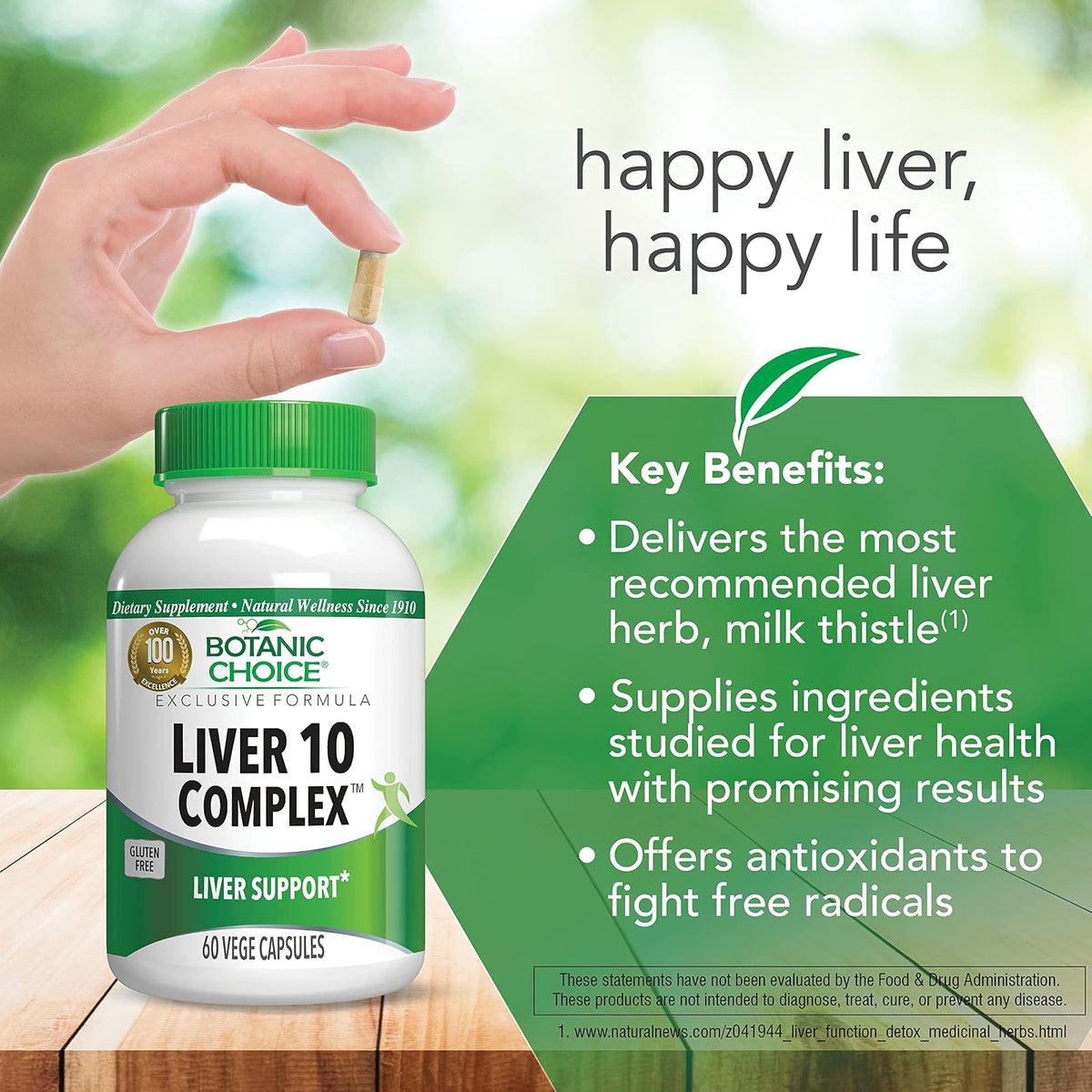 Natural liver cleanse with Milk Thistle
