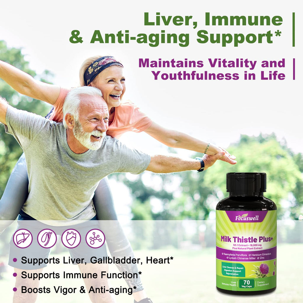 Natural liver cleanse with silymarin