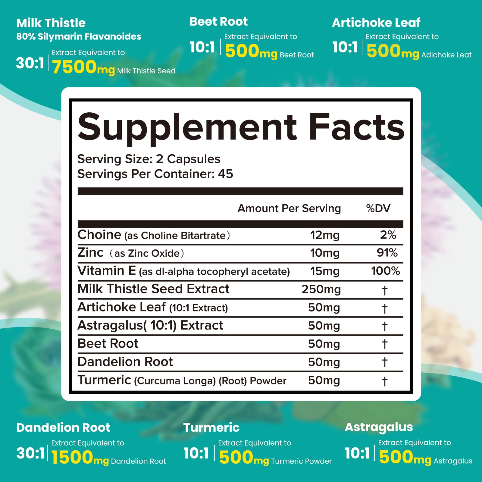 natural liver cleansing with milk thistle