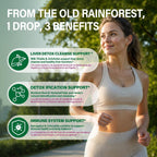 Natural liver detox support drops
