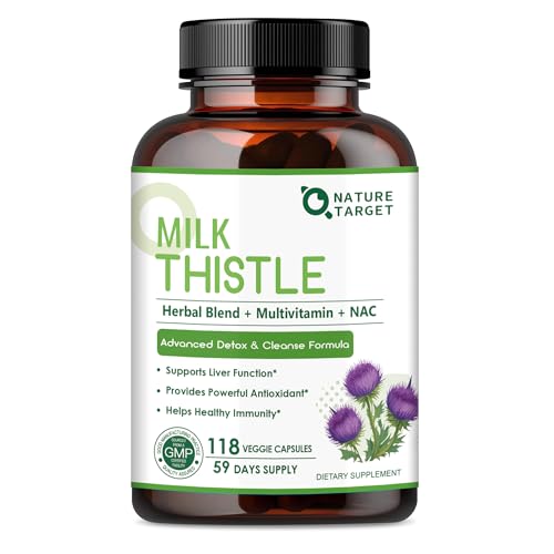 natural liver detox with milk thistle