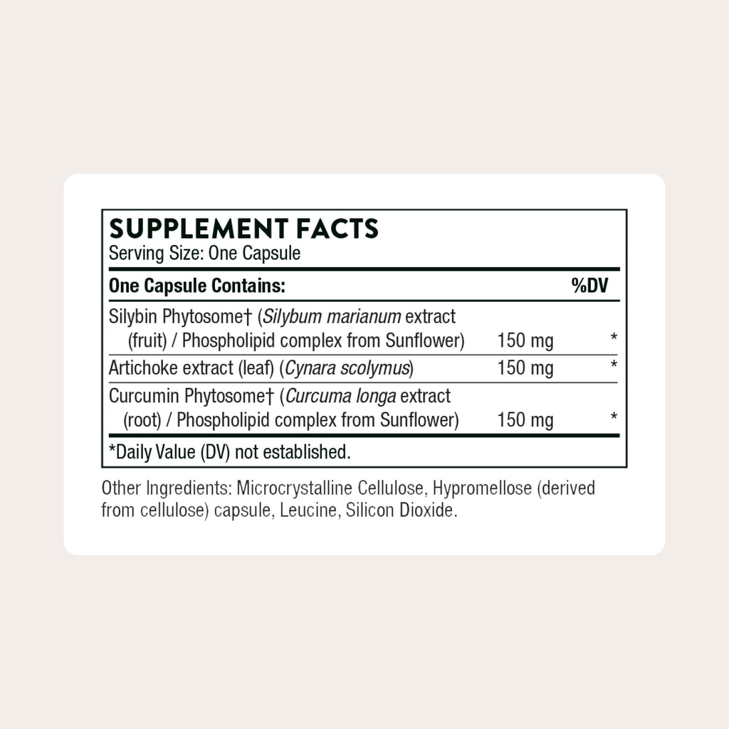 Natural liver detox with silymarin