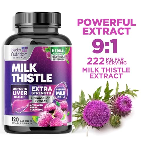 natural liver detox with silymarin
