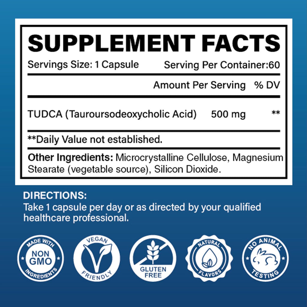 natural liver detox with TUDCA