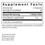 natural liver extract for vitality