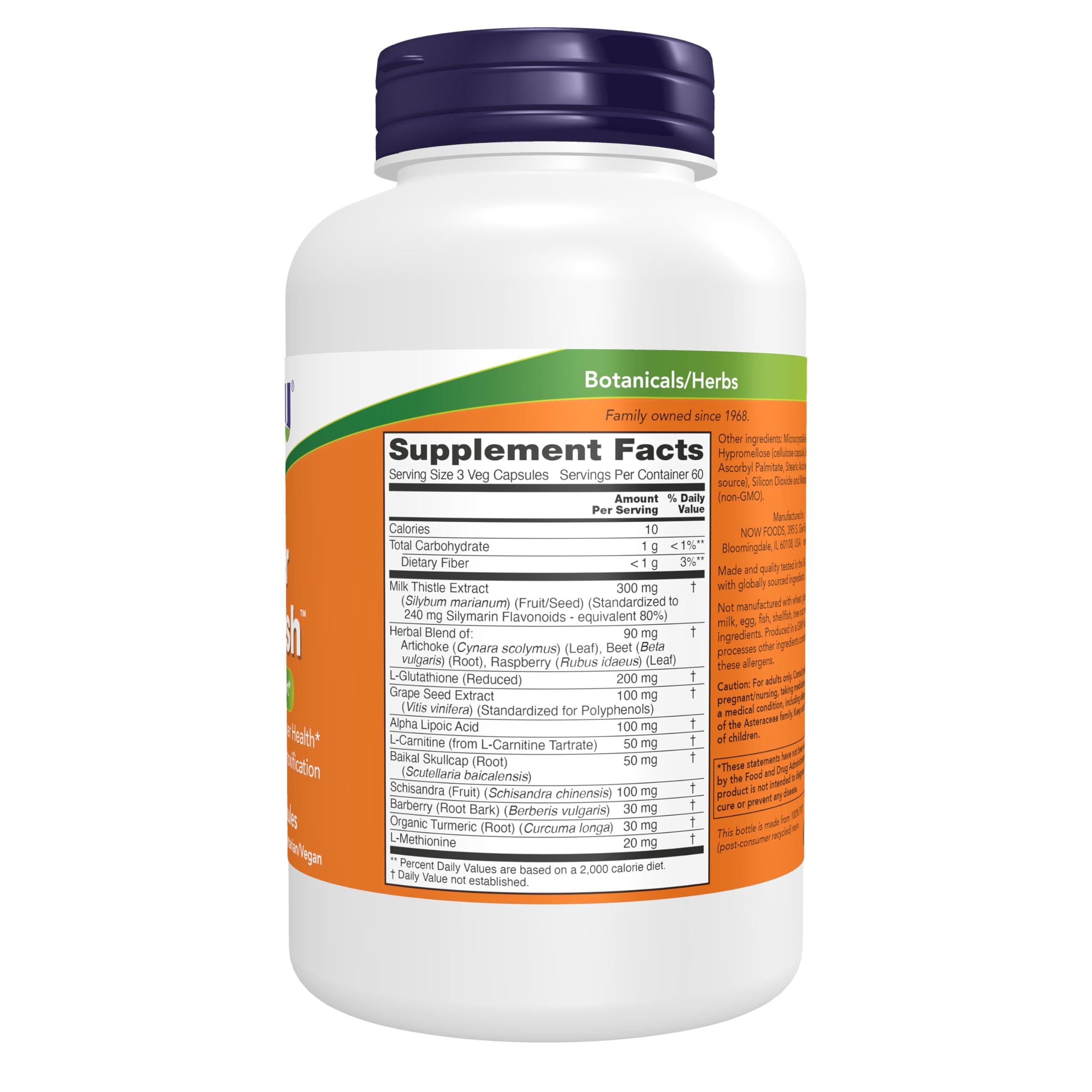 natural liver health supplement capsules