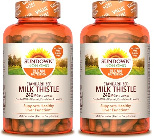 natural liver health supplement with milk thistle