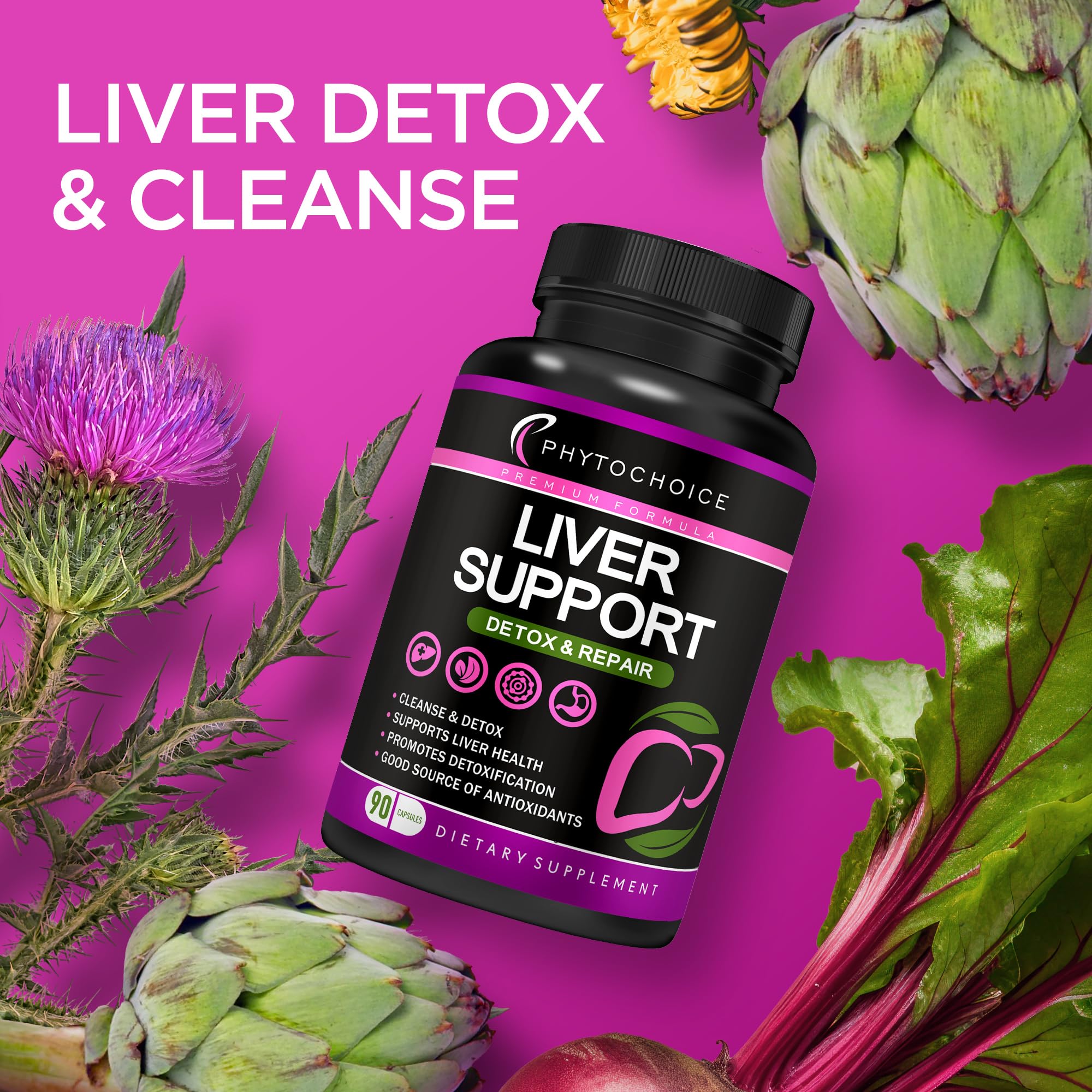 natural liver repair with milk thistle