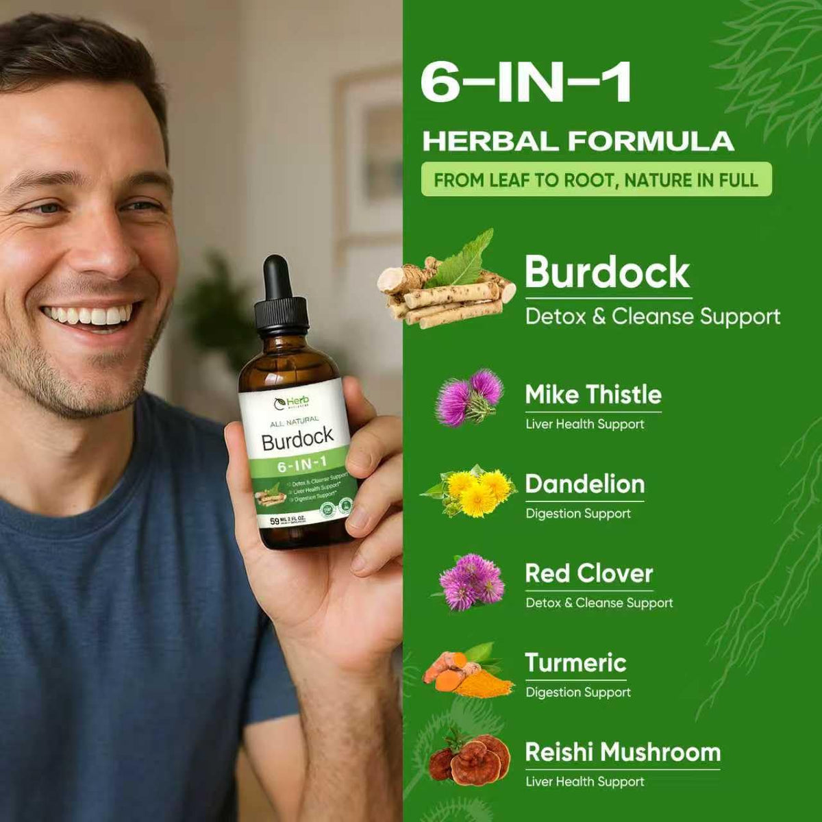 natural liver support burdock root extract