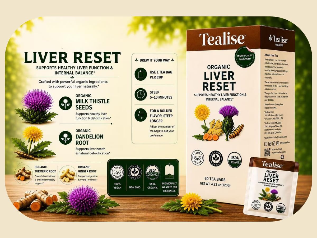 natural liver support herbal infusion