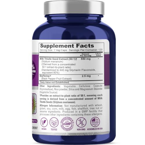natural liver support milk thistle