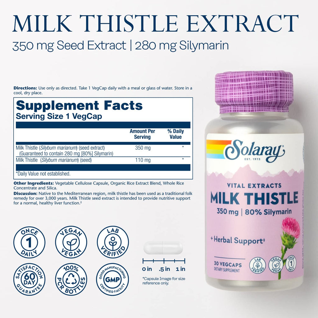 natural liver support milk thistle