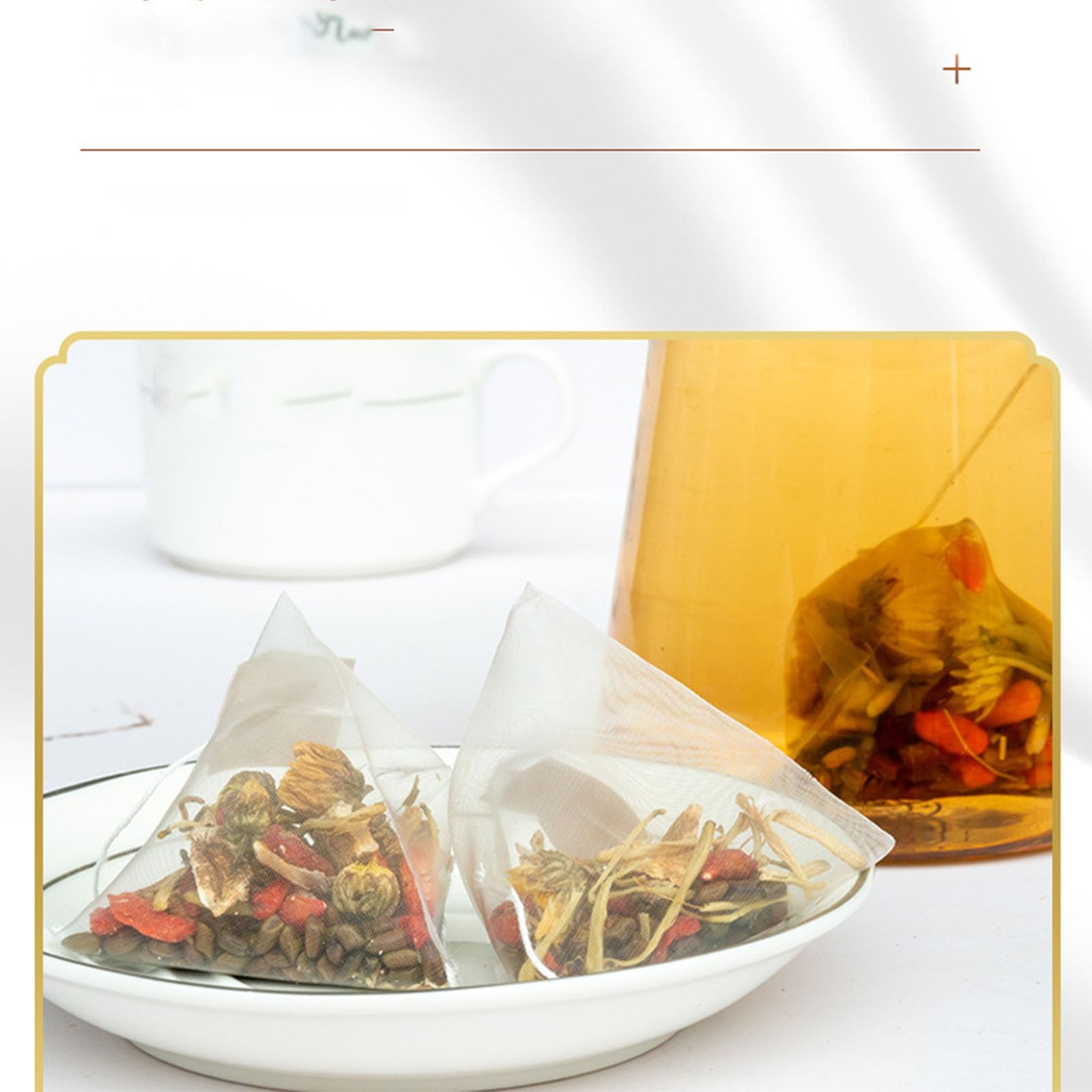 Natural liver support tea bags