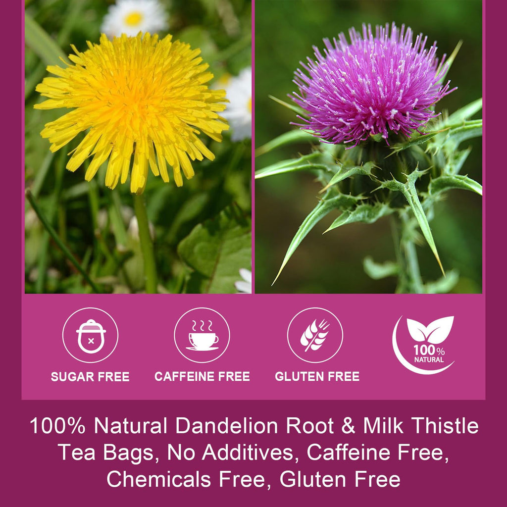 Natural liver support tea