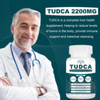 natural liver support TUDCA capsules