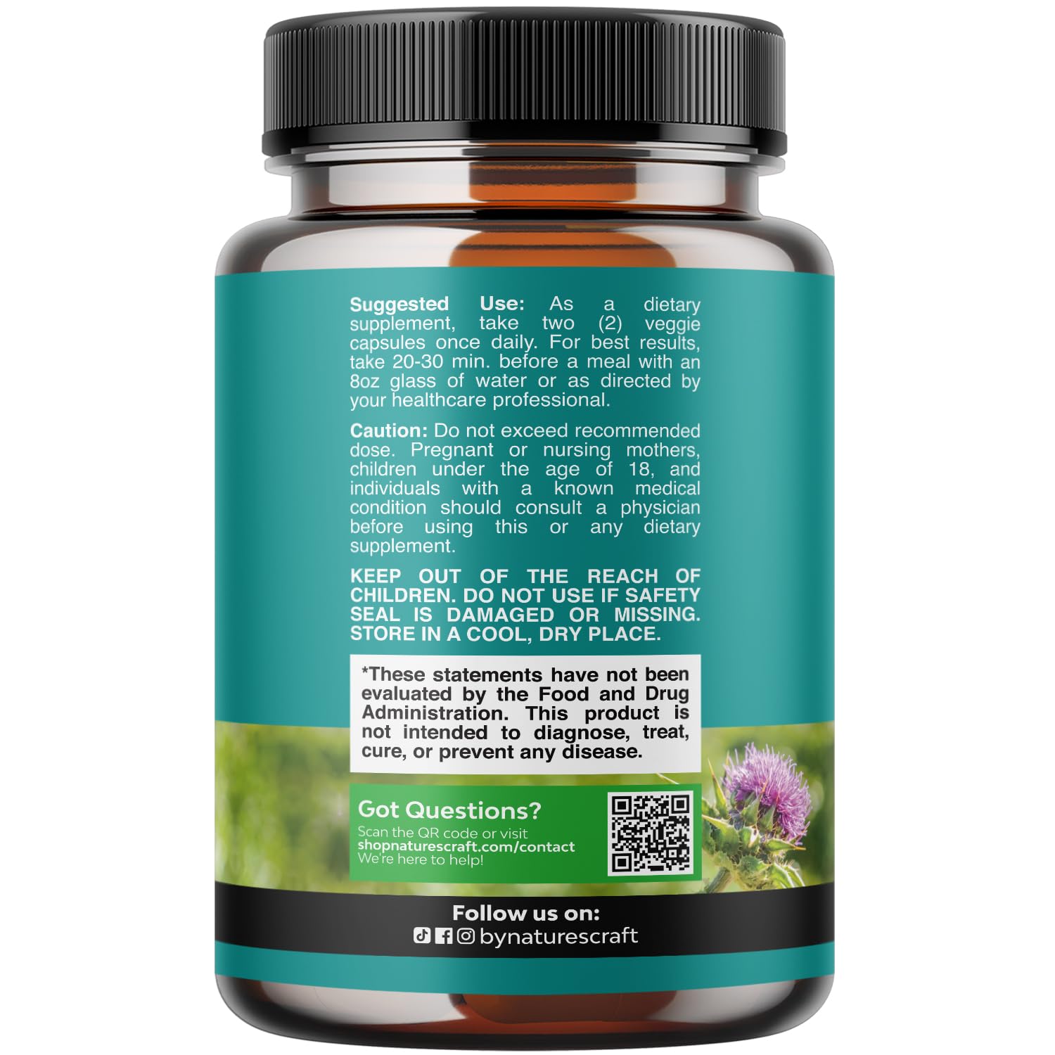 Natural liver support with botanicals