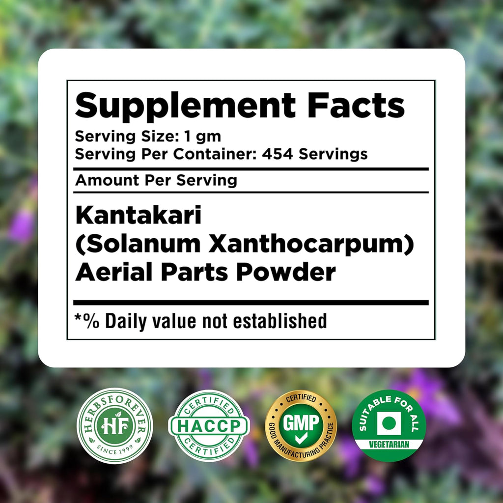 Natural liver support with Kantakari