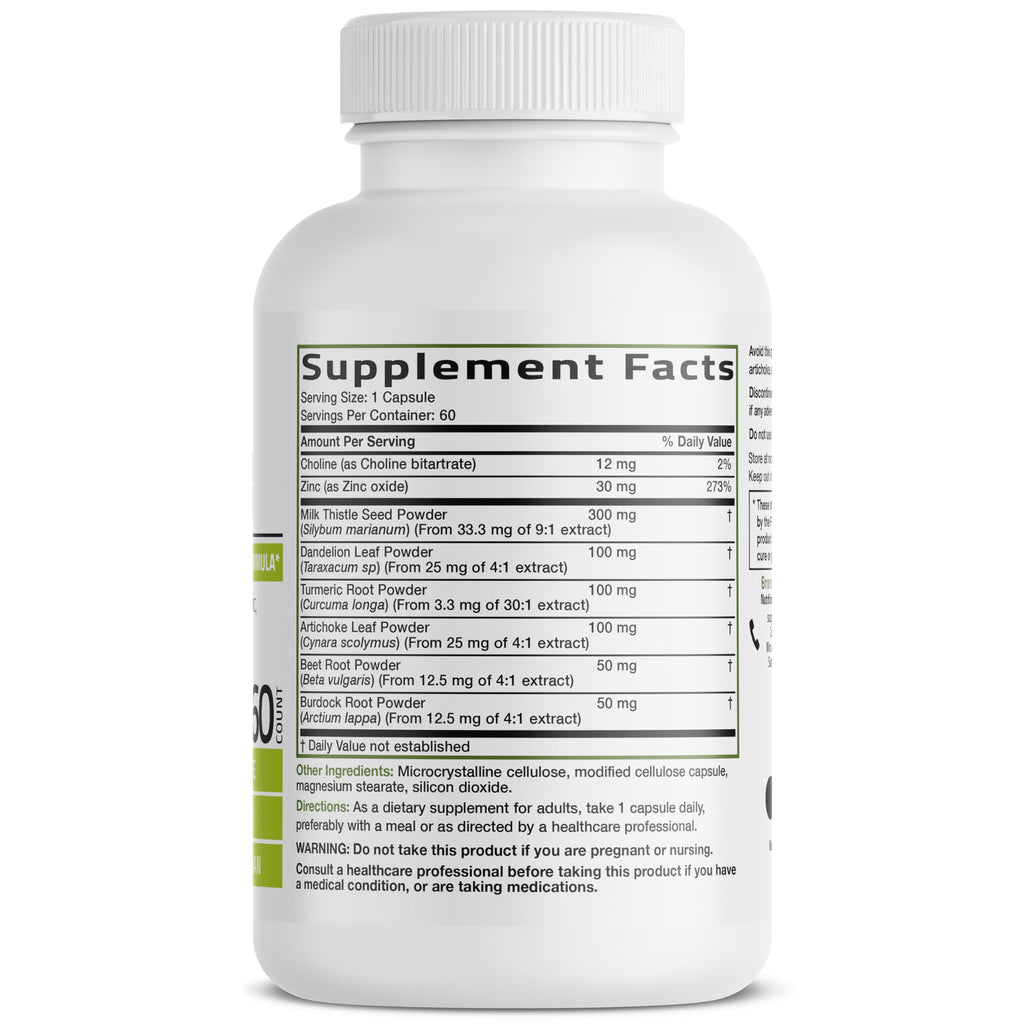 natural liver support with milk thistle