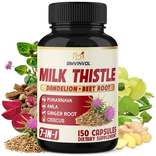 natural liver support with milk thistle