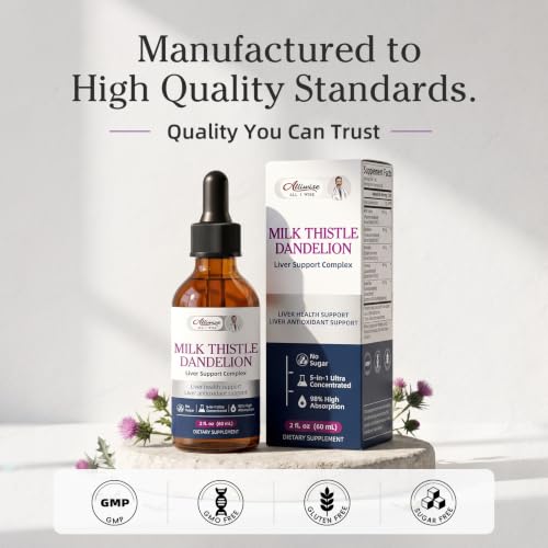 natural liver support with milk thistle