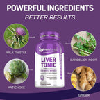 natural liver support with milk thistle