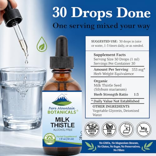 natural liver support with milk thistle