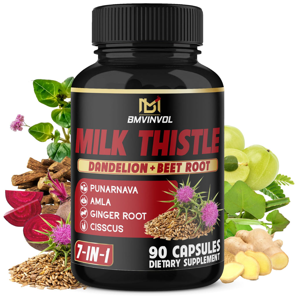 natural liver support with milk thistle