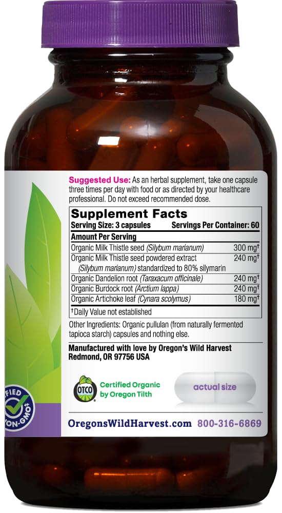 natural liver support with milk thistle