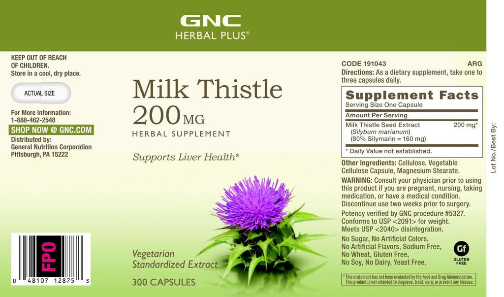 natural liver support with milk thistle