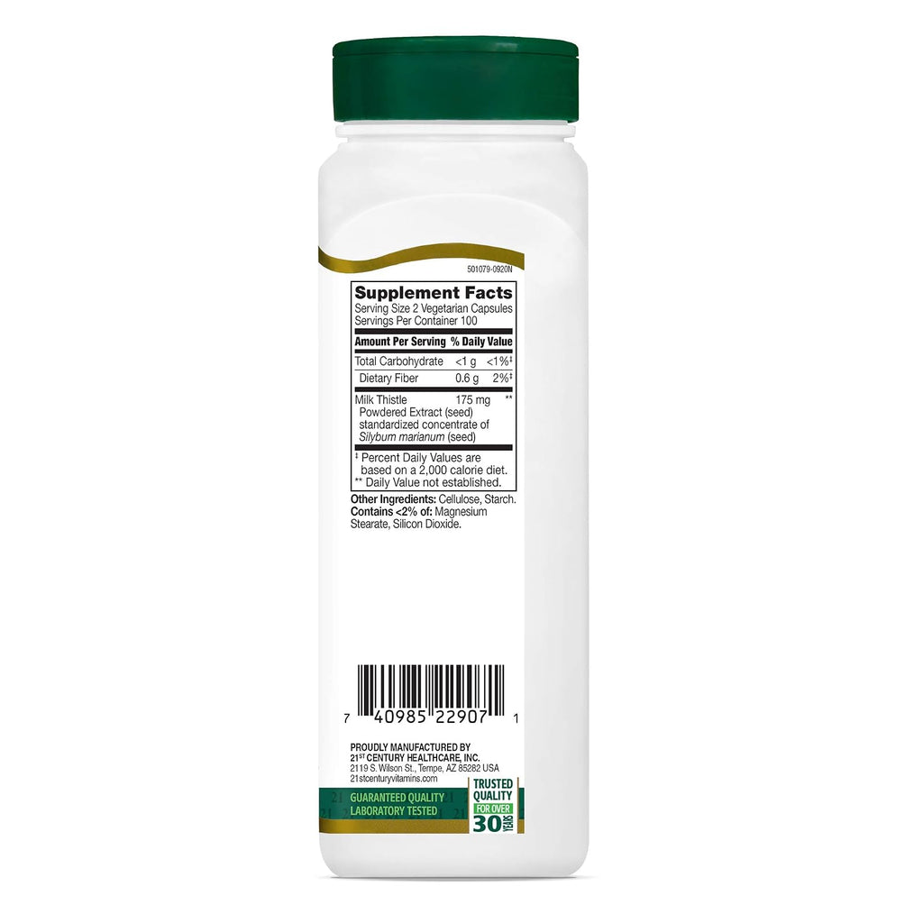 natural liver support with milk thistle