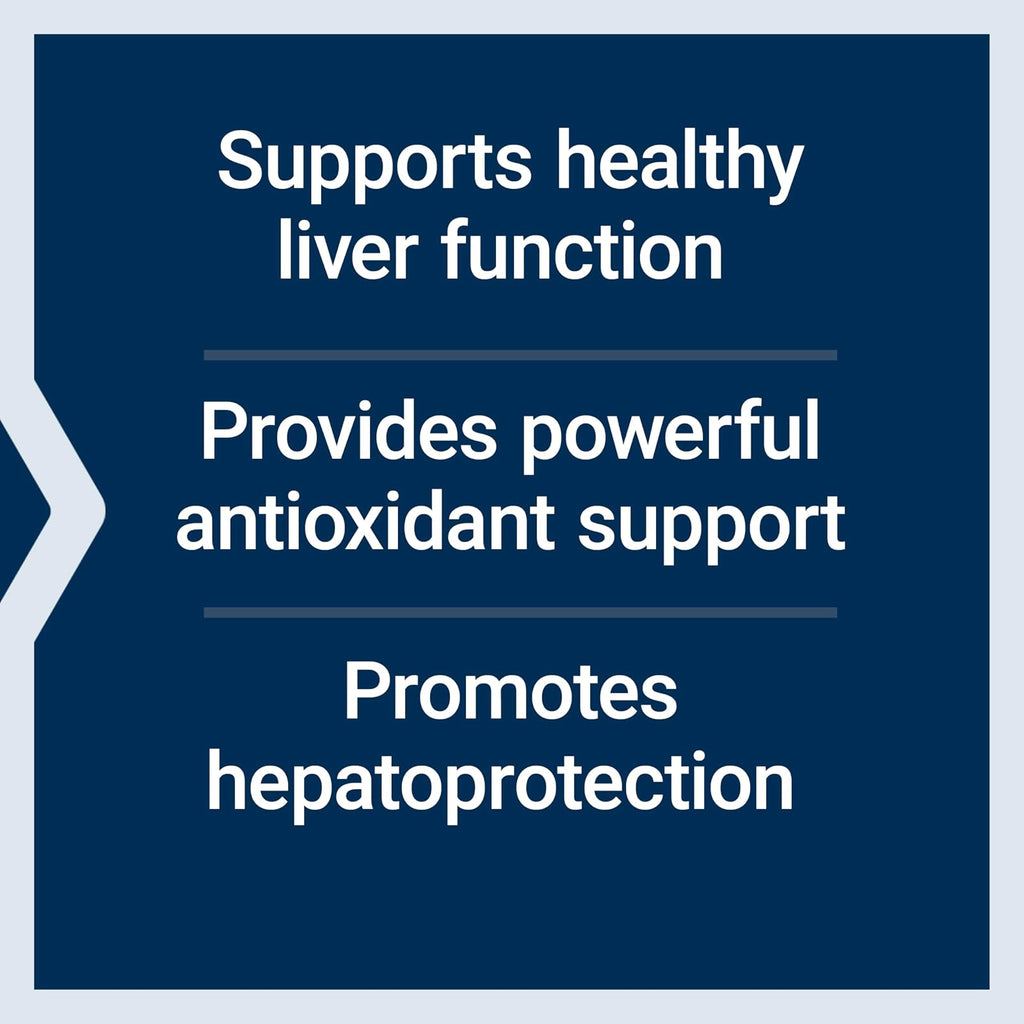 Natural liver support with milk thistle