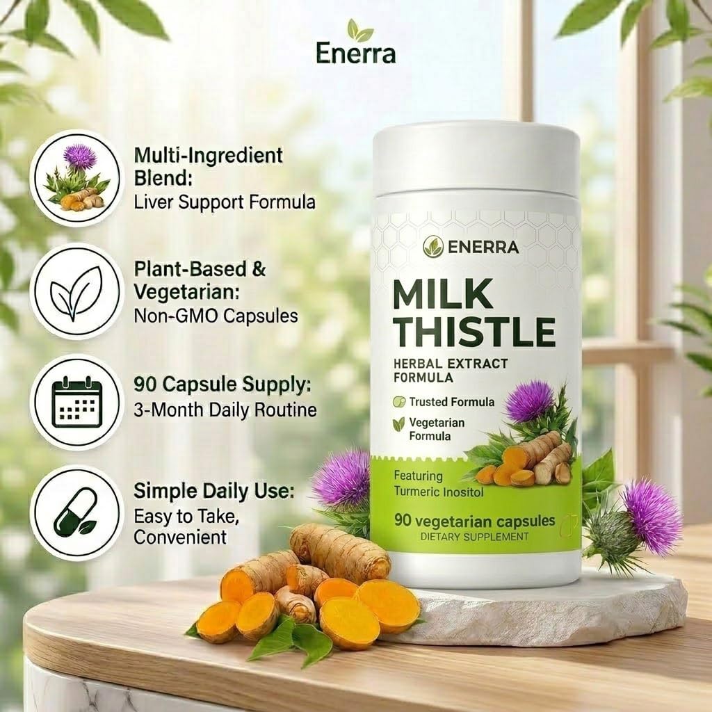 Natural liver support with Milk Thistle