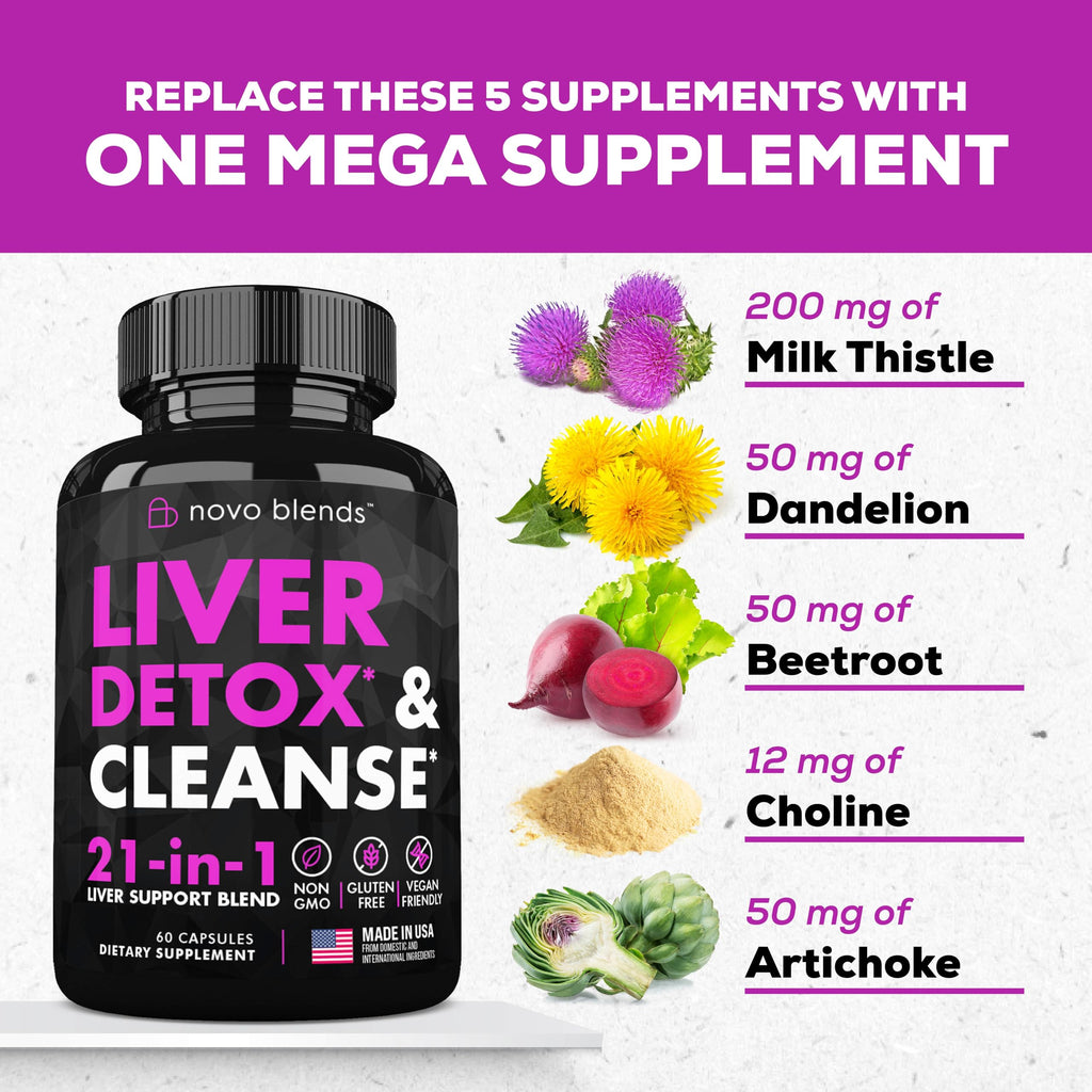 natural liver support with milk thistle