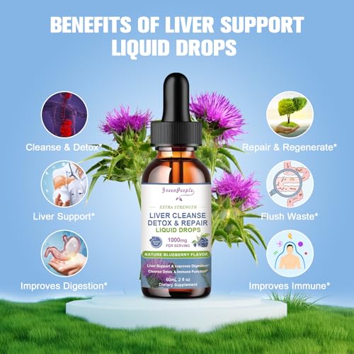 Natural liver support with milk thistle