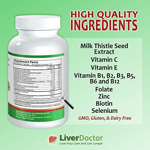 natural liver support with milk thistle