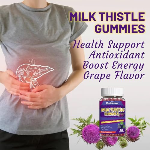 Natural liver support with milk thistle