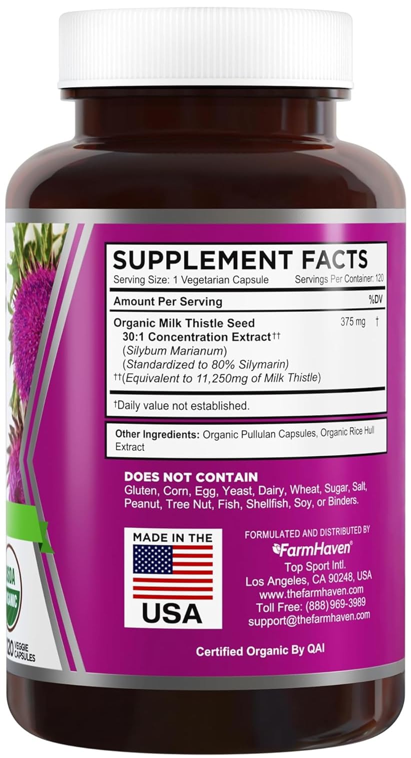 natural liver support with milk thistle
