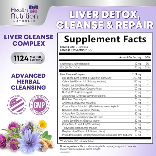 natural liver support with silymarin