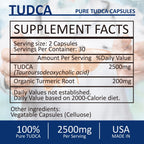 Natural liver support with TUDCA