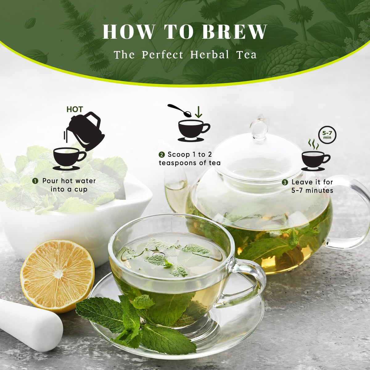 natural loose leaf tea for relaxation