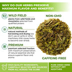 natural lovage herb infusion