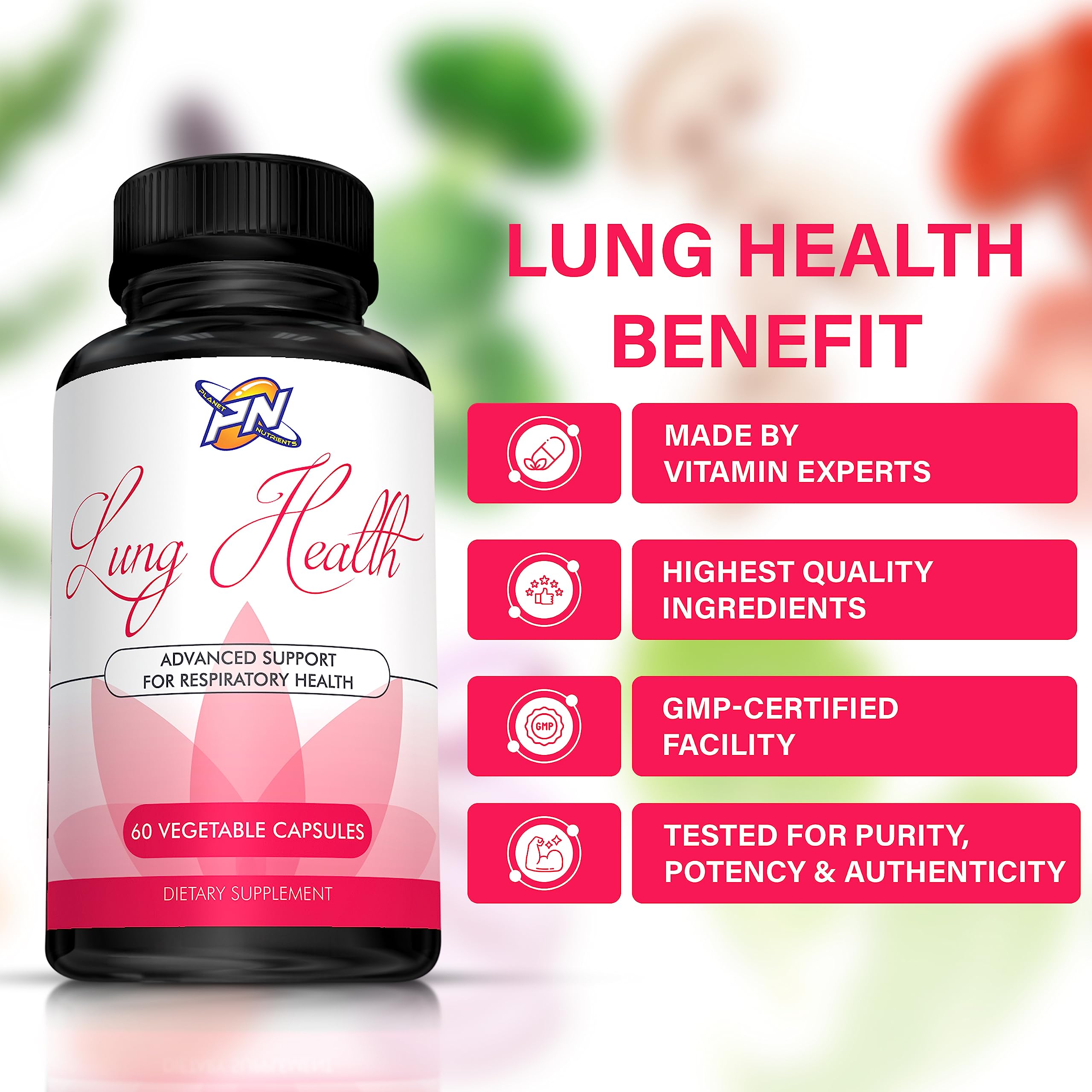 natural lung health support capsules