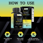 Natural lung health support formula