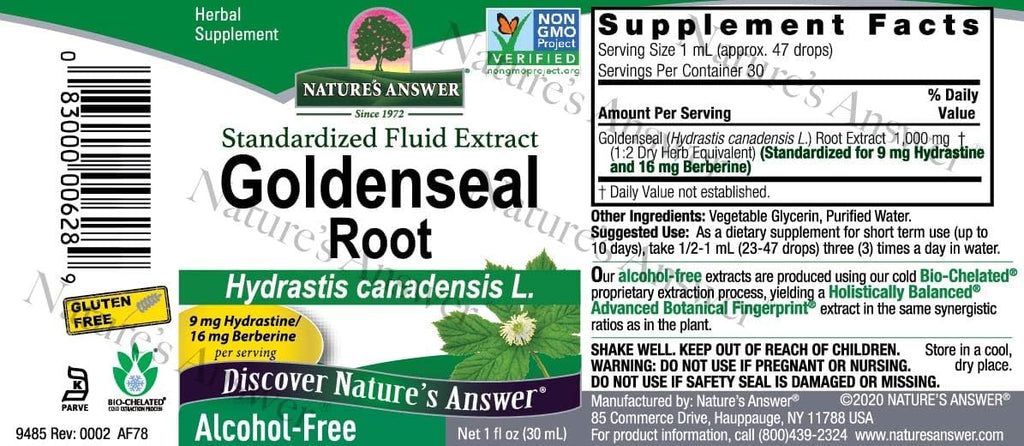 natural lung health support goldenseal