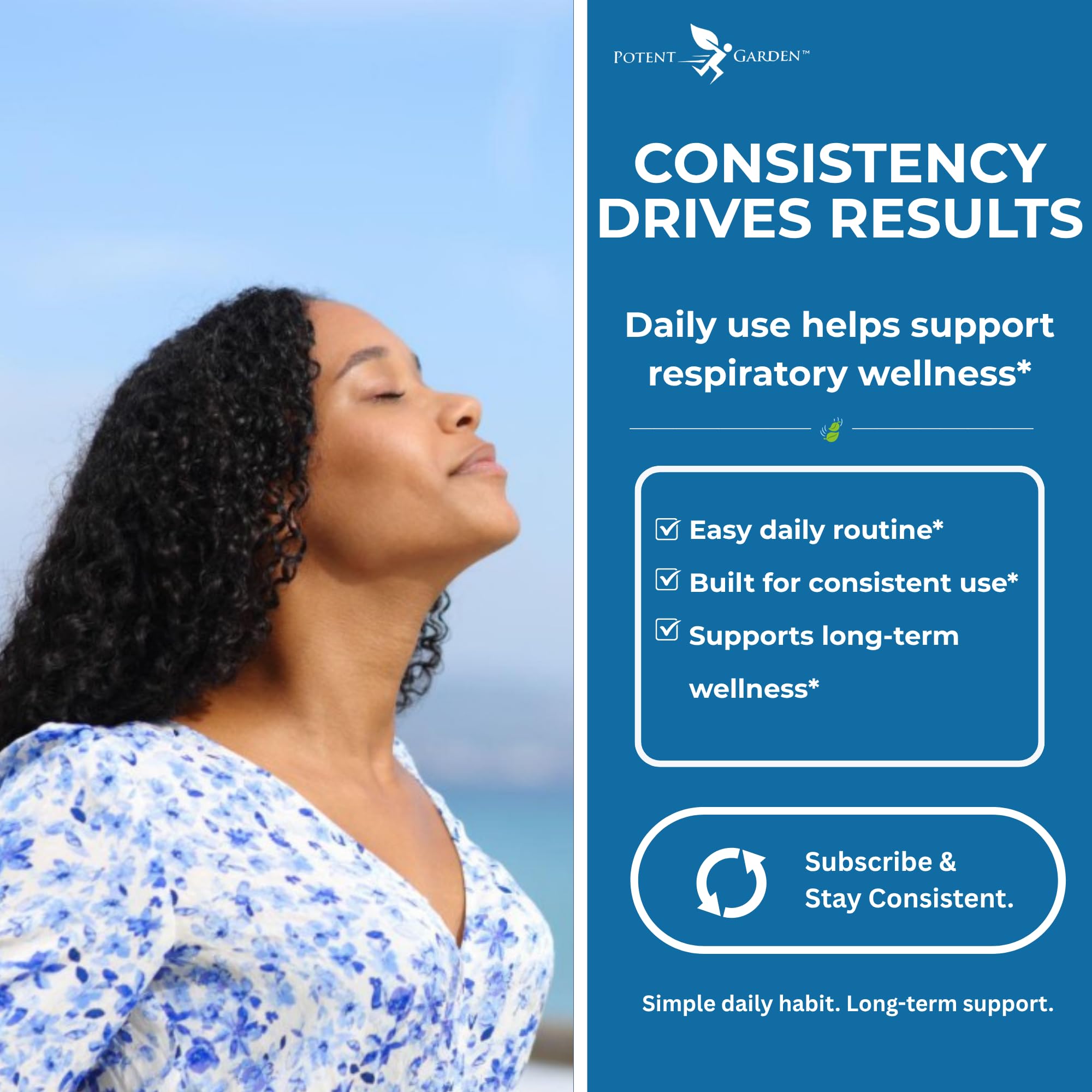 Natural lung support for everyday use