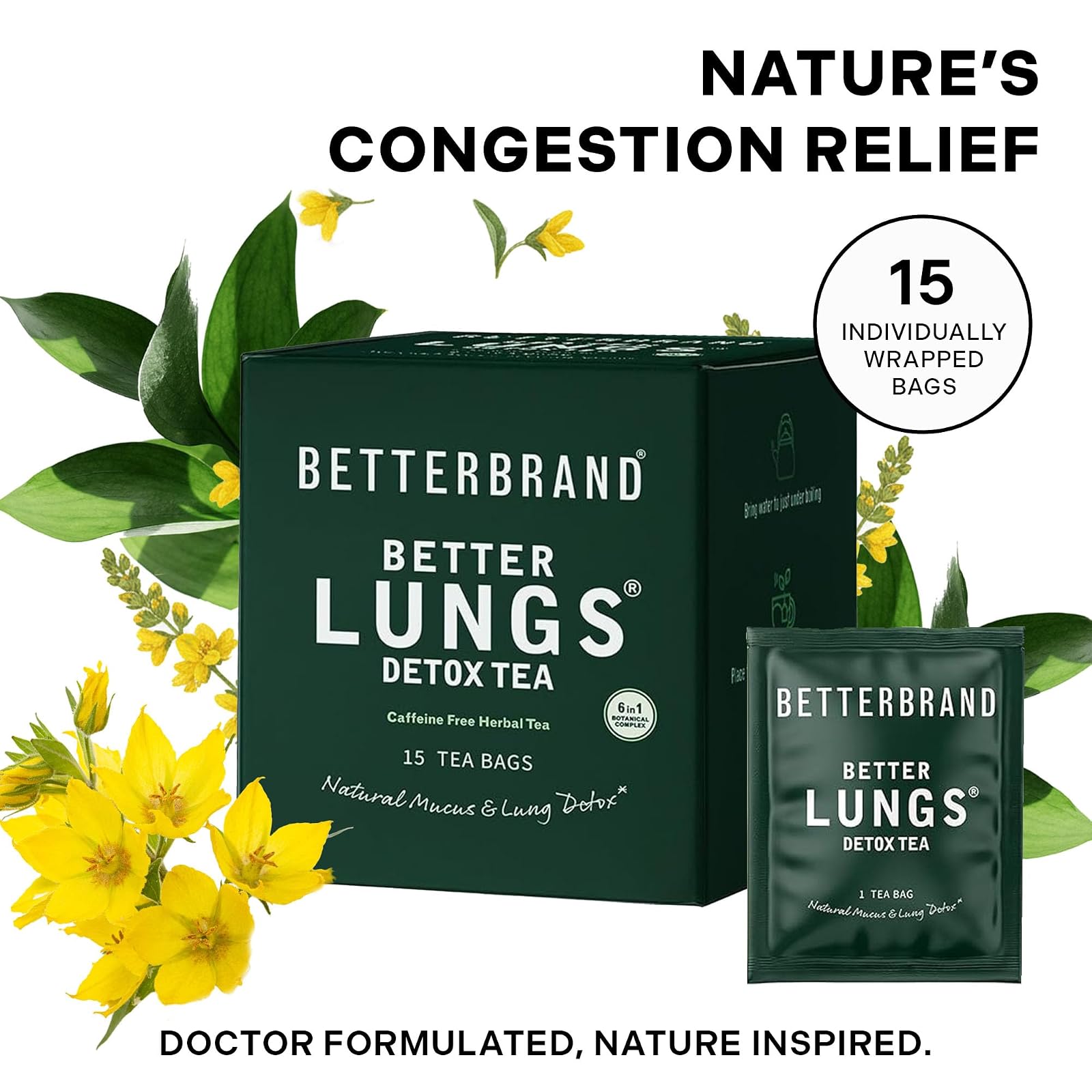 natural lung support mullein tea