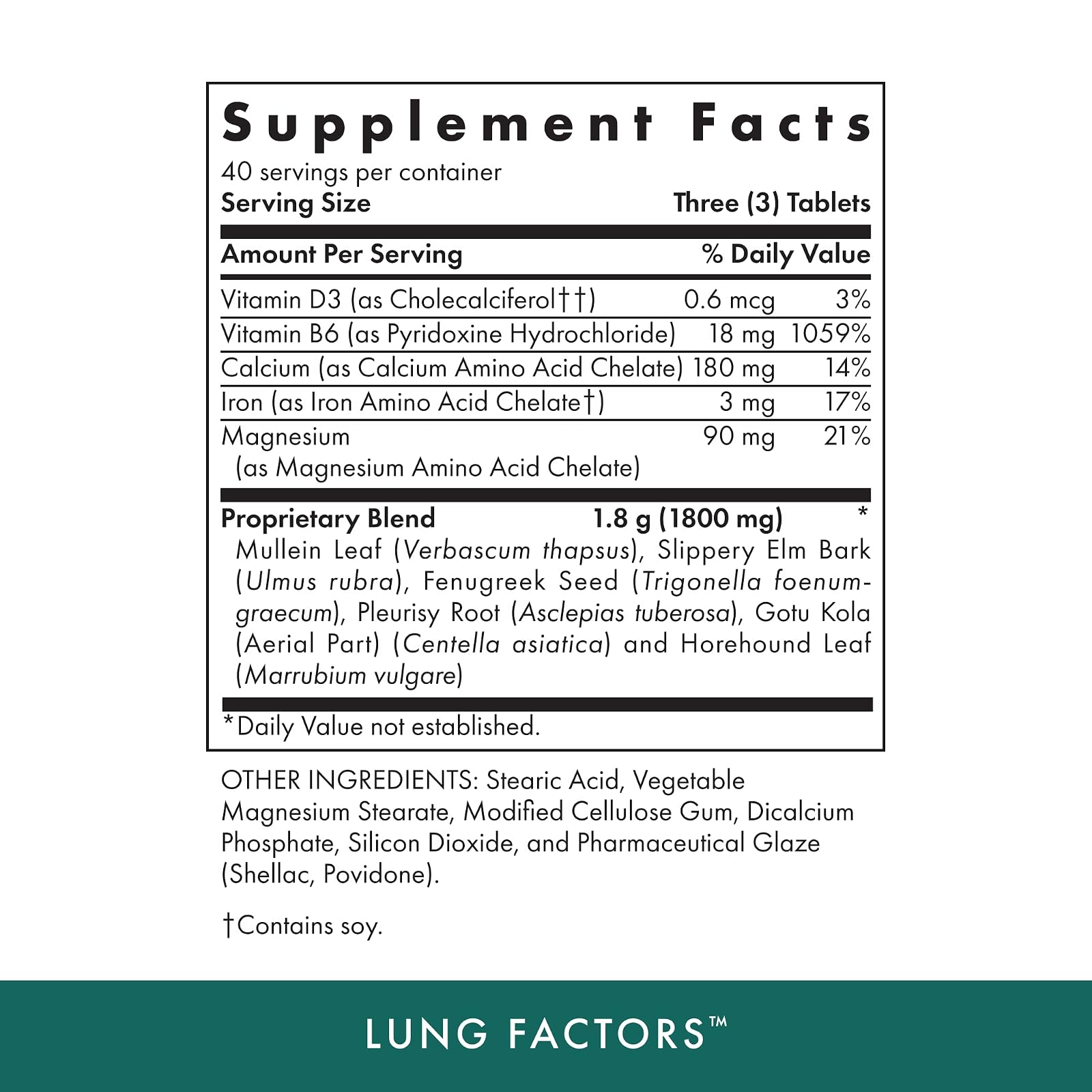 natural lung support multivitamins